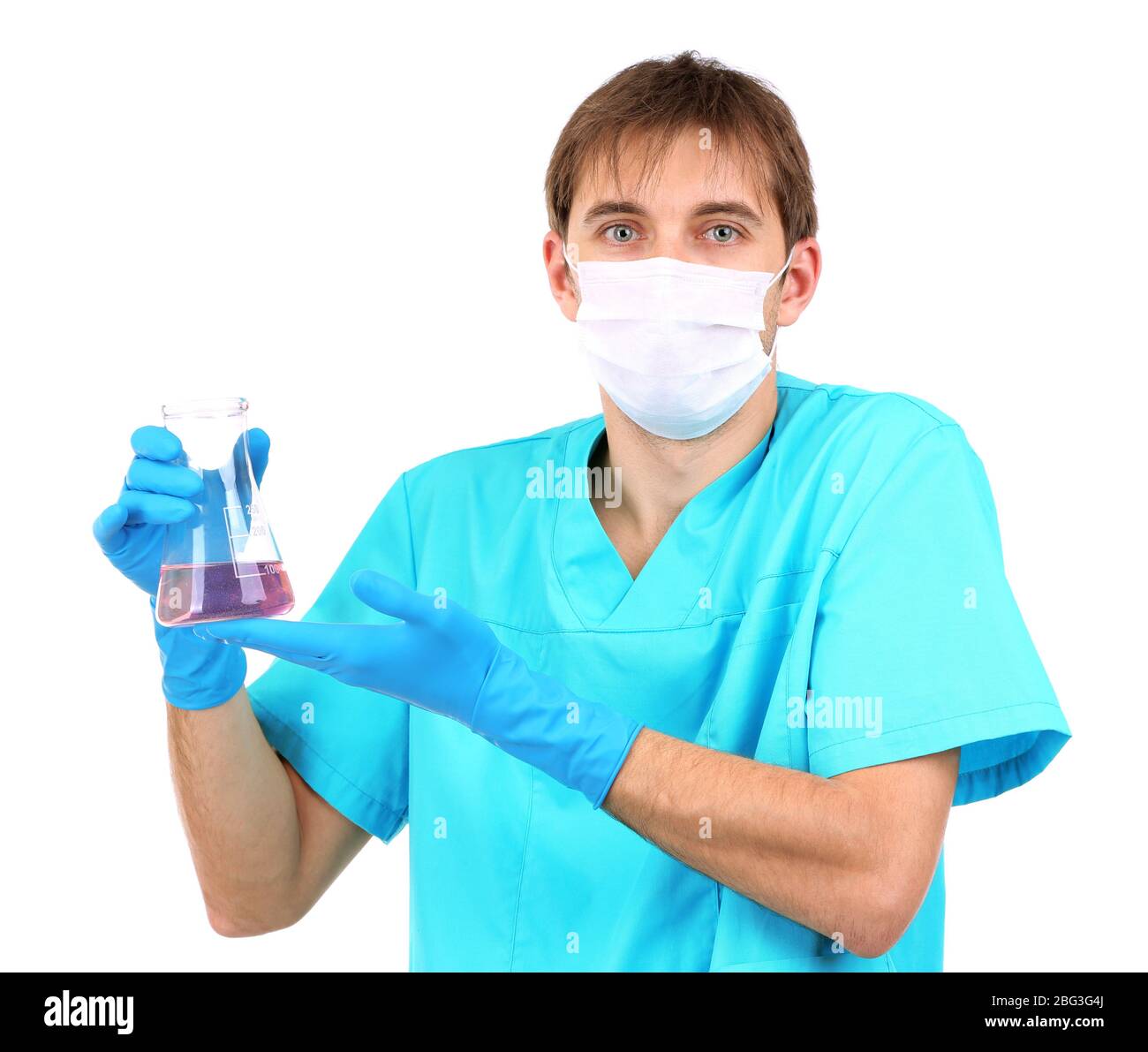 Assayer isolated on white Stock Photo - Alamy