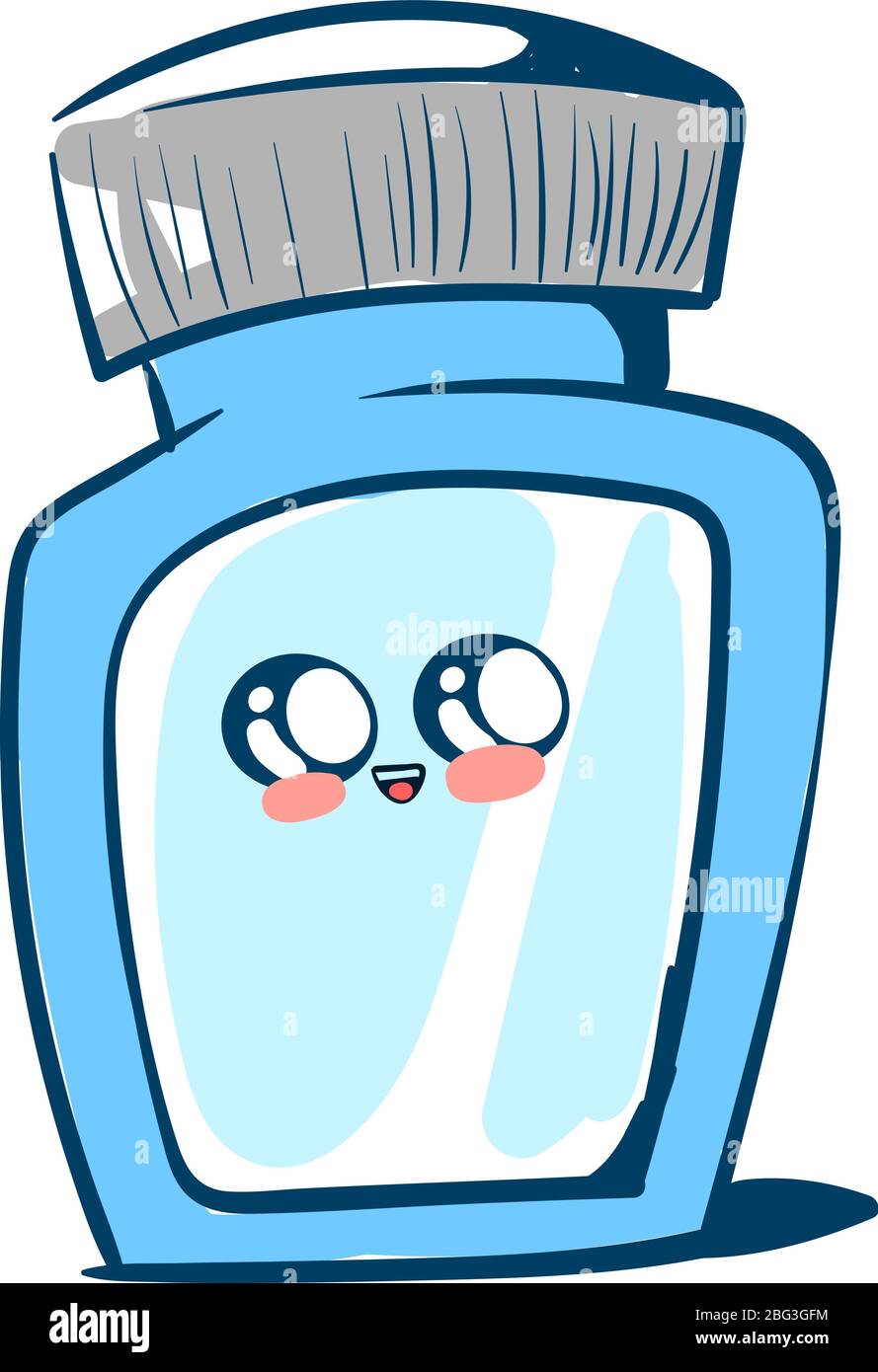 Cartoon medicine bottle capsule icon Cut Out Stock Images & Pictures ...