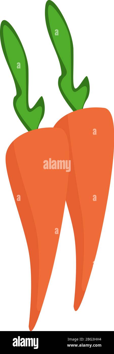 Carrot root vegetable cartoon illustration hi-res stock photography and ...