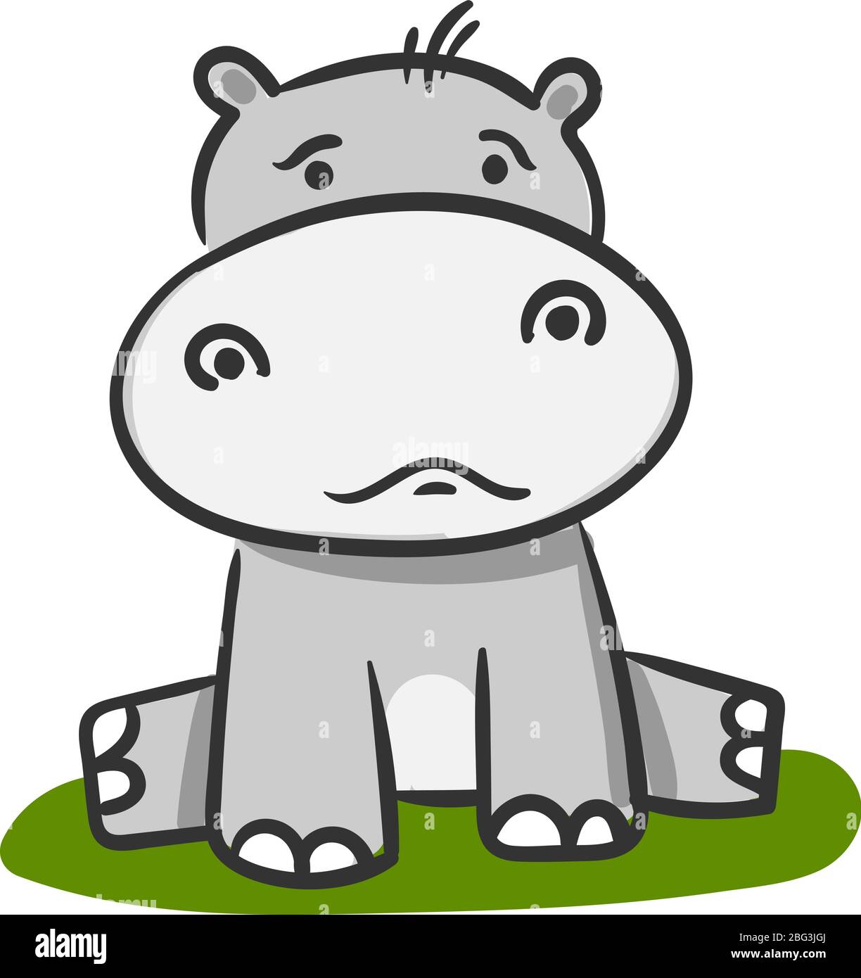 Sad hippo hi-res stock photography and images - Alamy