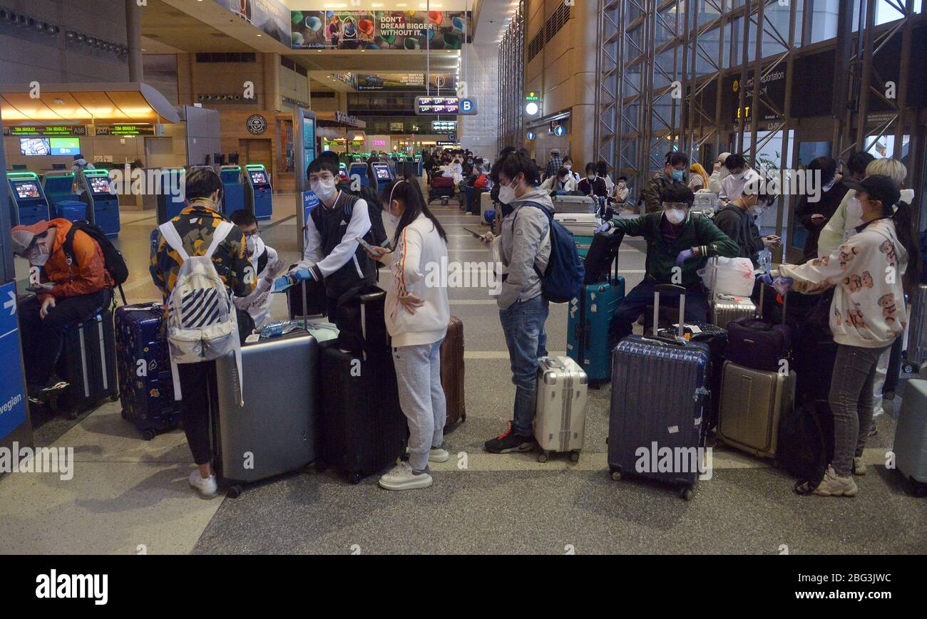 Lax passengers hi-res stock photography and images - Alamy
