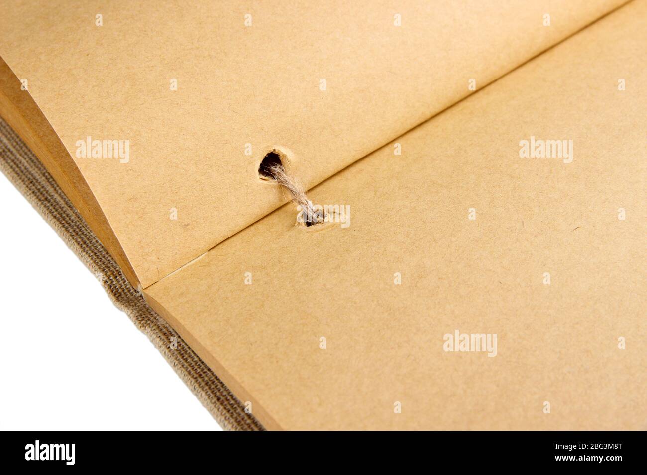 Beautiful old notebook close up Stock Photo - Alamy