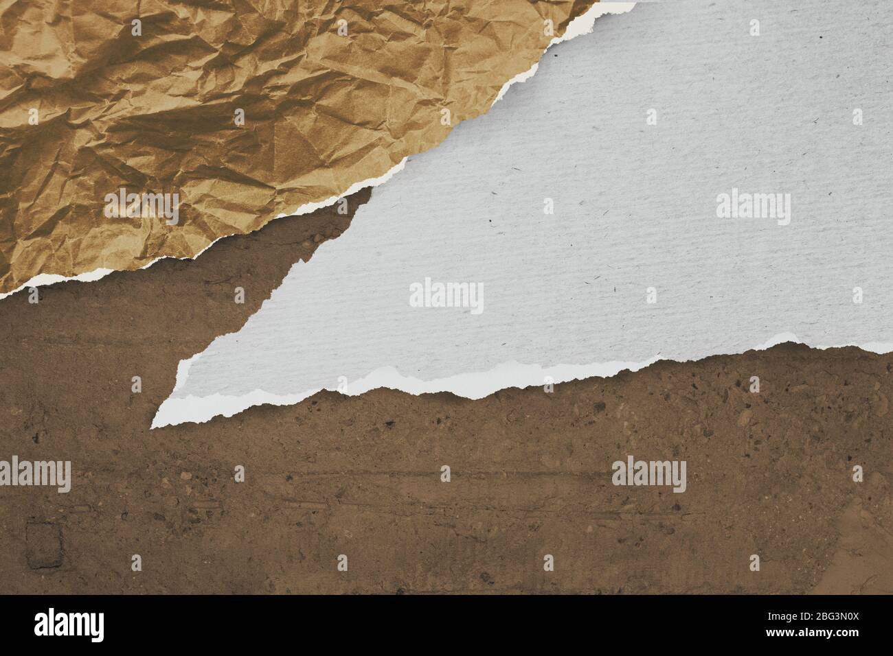 Contemporary zine collage, pieces of colored torn paper Stock Photo - Alamy