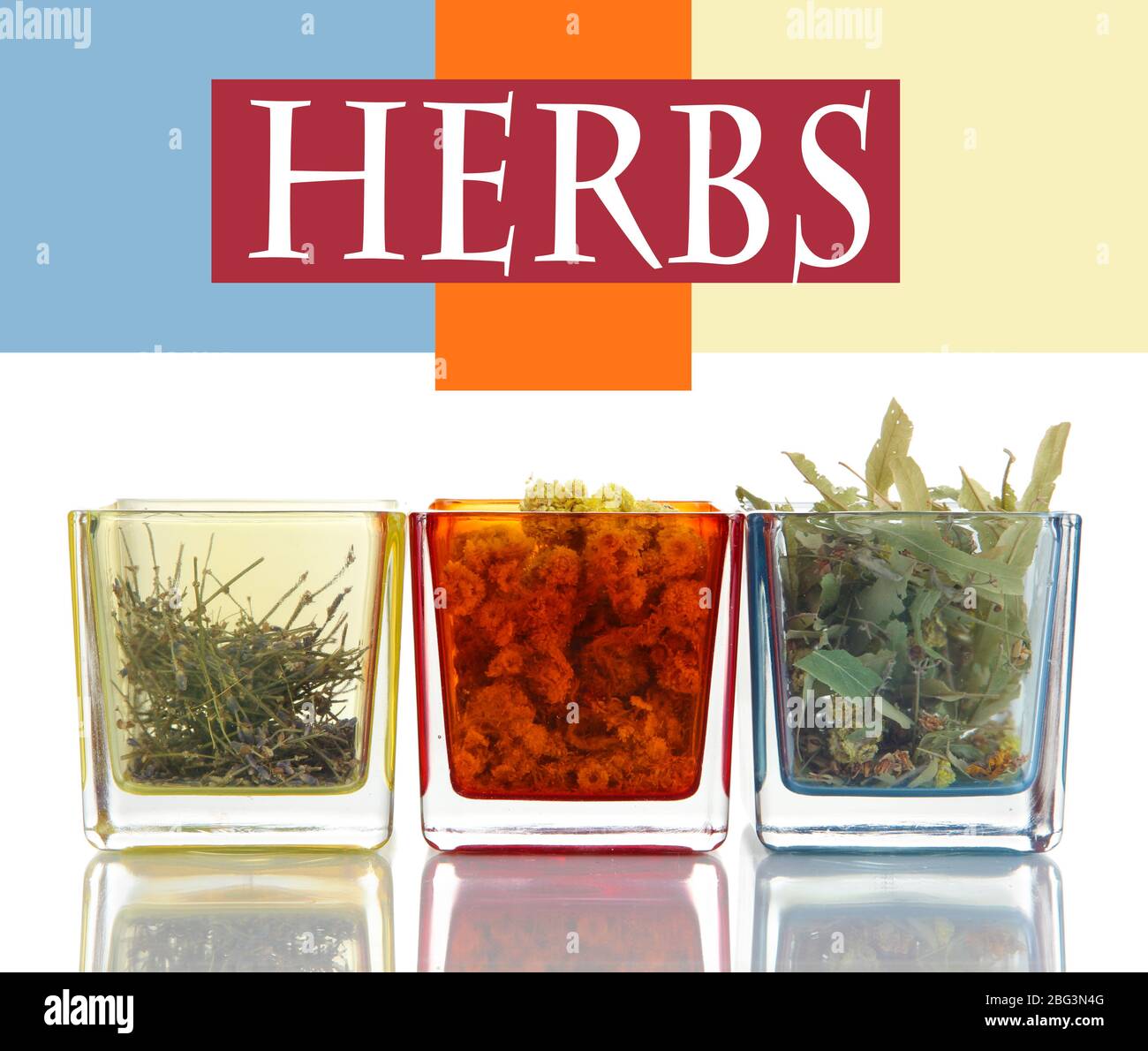 Pile dried herbs cutout hi-res stock photography and images - Alamy