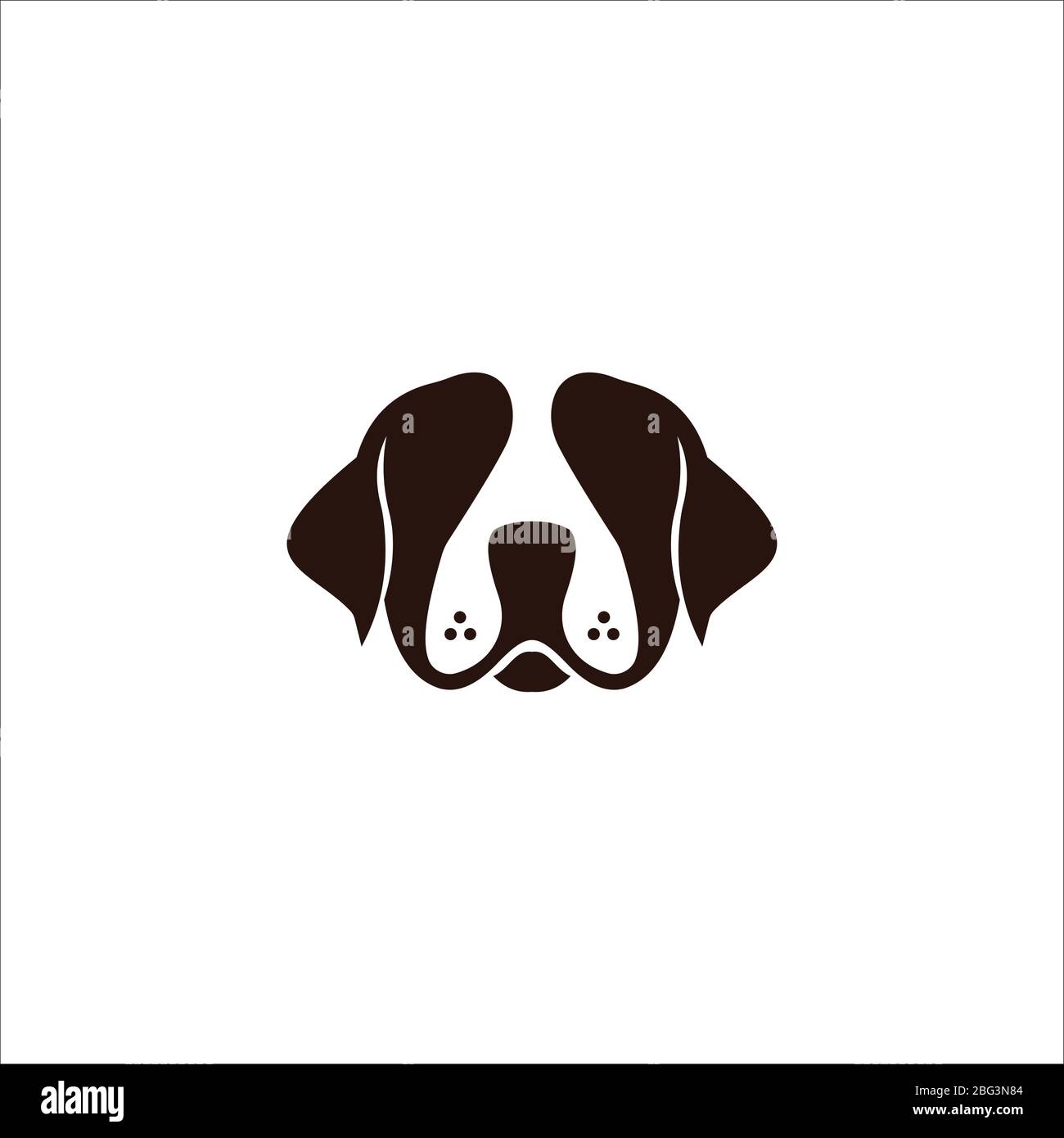 Animal dog logo vector design templates Stock Vector Image & Art - Alamy