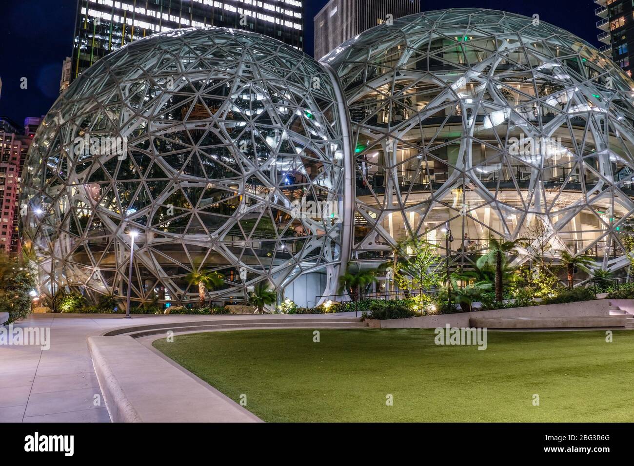 Amazon spheres hi-res stock photography and images - Alamy