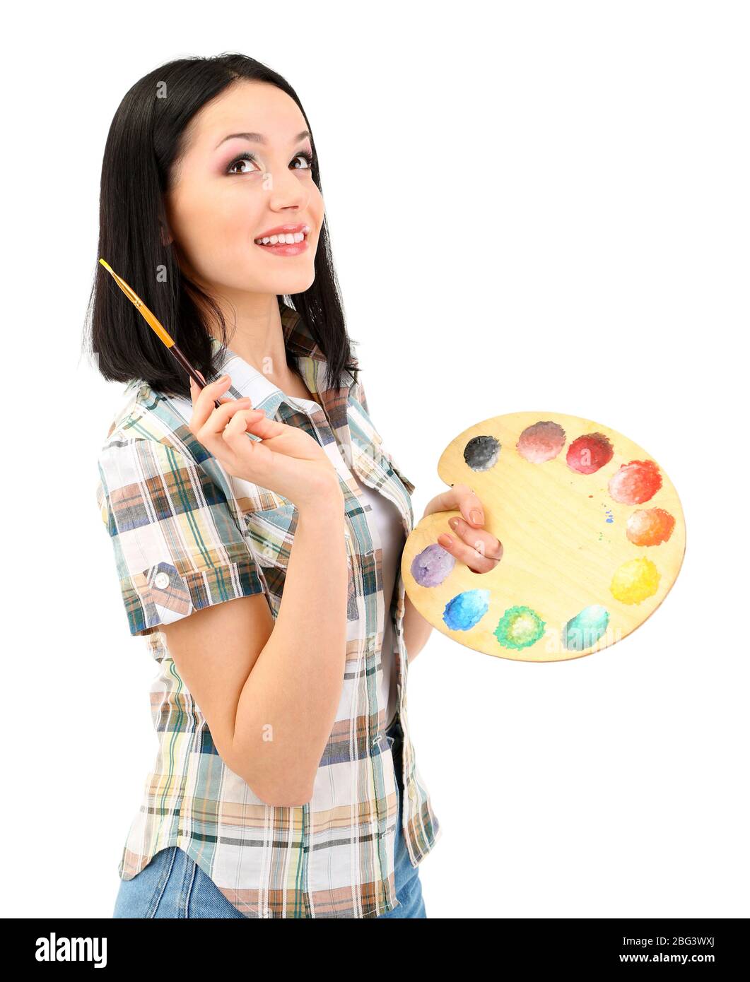 beautiful-young-woman-painter-with-brushes-and-palette-isolated-on