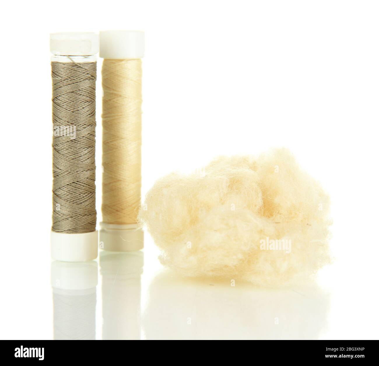 Silk thread isolated on white Stock Photo - Alamy