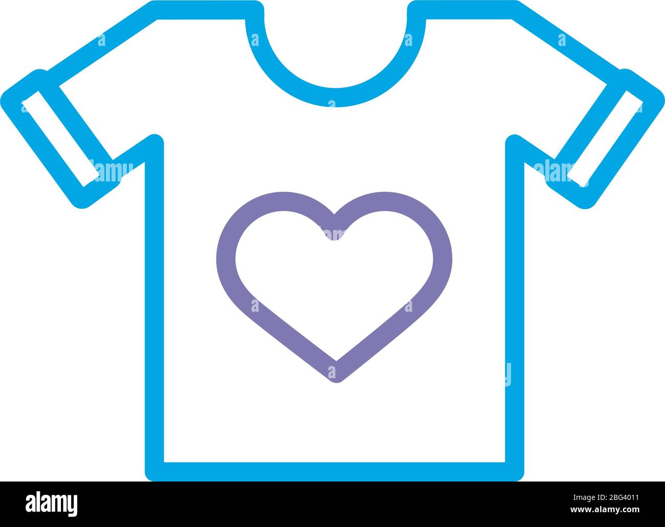 shirt with heart solidarity line style Stock Vector Image & Art - Alamy shirt with heart solidarity line style Stock Vector Image & Art - Alamy