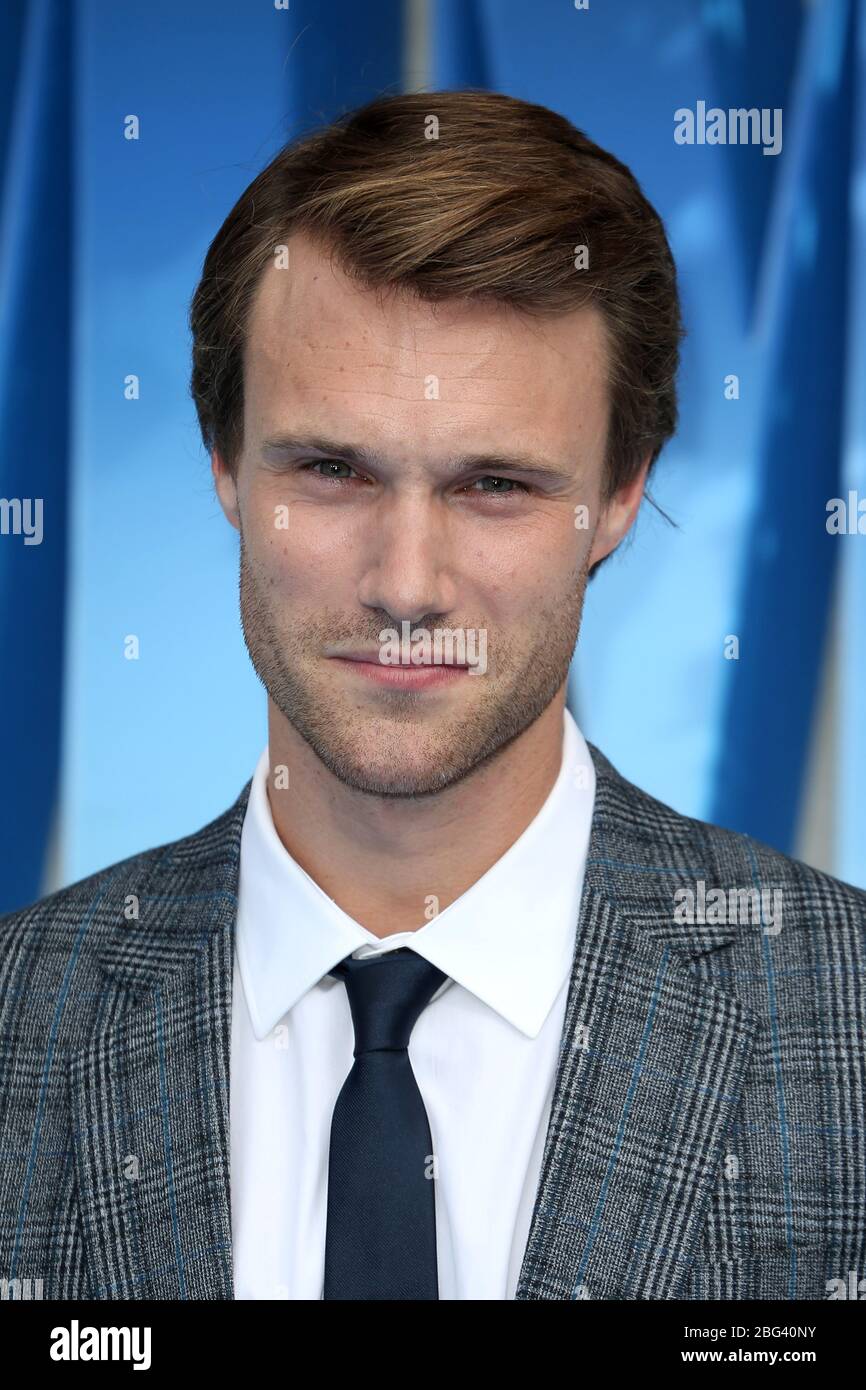 Hugh Skinner attends the World Premiere of "Mamma Mia! Here We Go Again ...