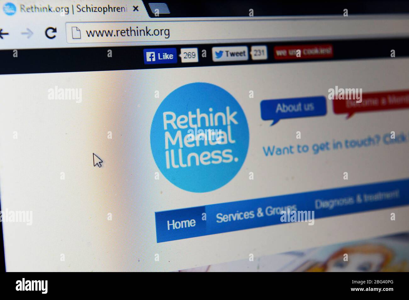 Rethink mental illness hi-res stock photography and images - Alamy