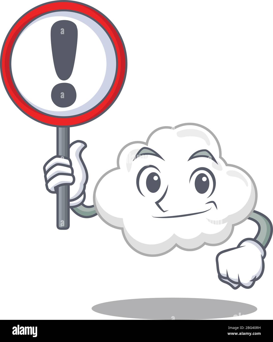 Fog warning sign Cut Out Stock Images & Pictures - Alamy