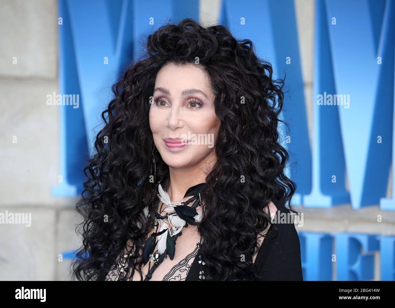 Cher attends the World Premiere of "Mamma Mia! Here We Go Again" at Eventim Apollo on July 16 ...