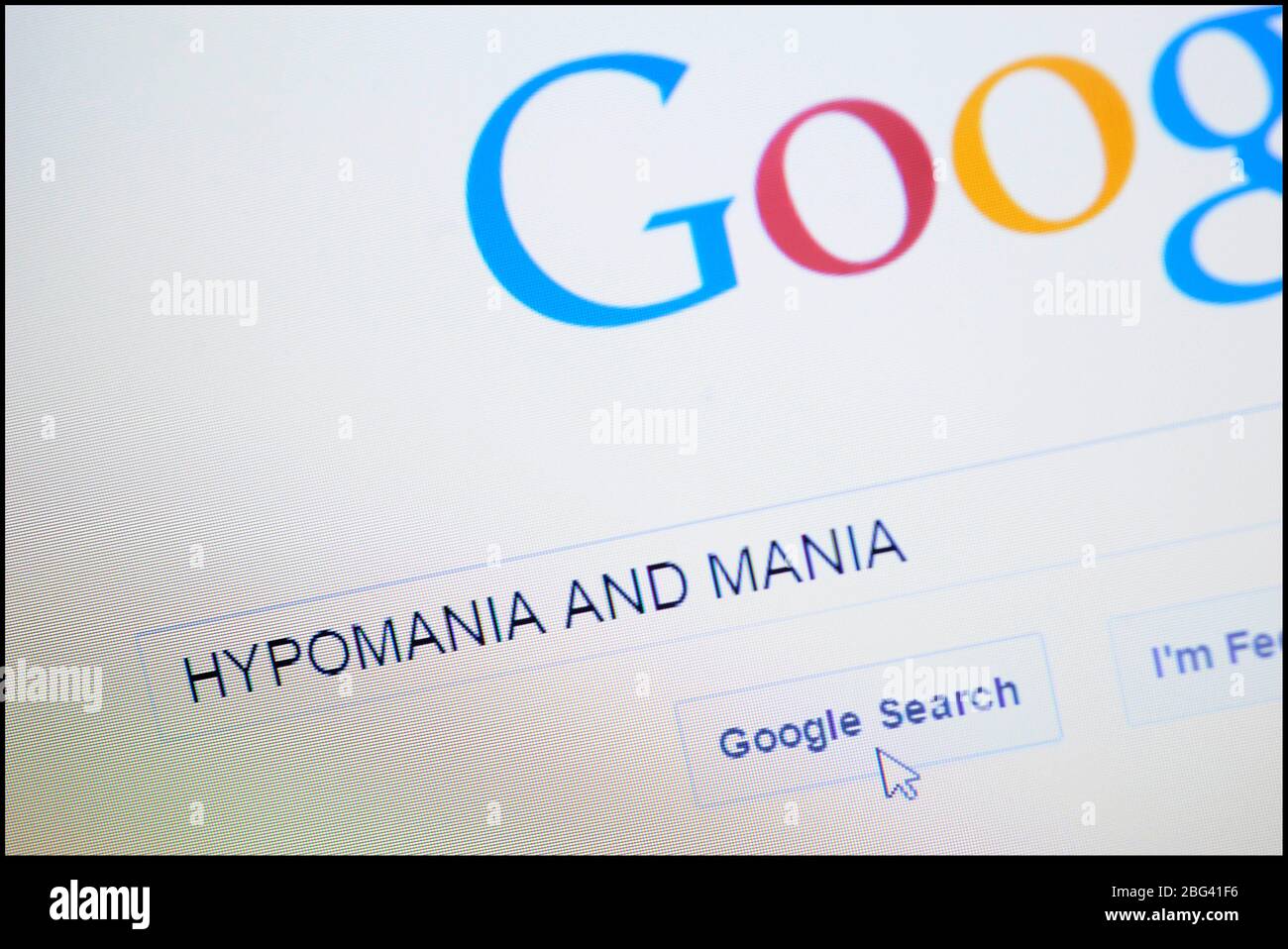 Mania behaviour hi-res stock photography and images - Alamy