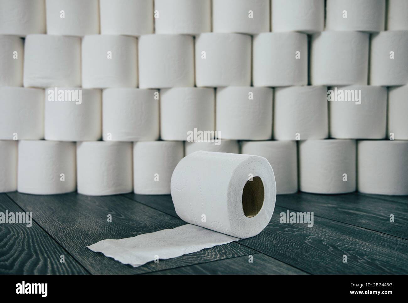 Stack of toilet rolls hi-res stock photography and images - Alamy