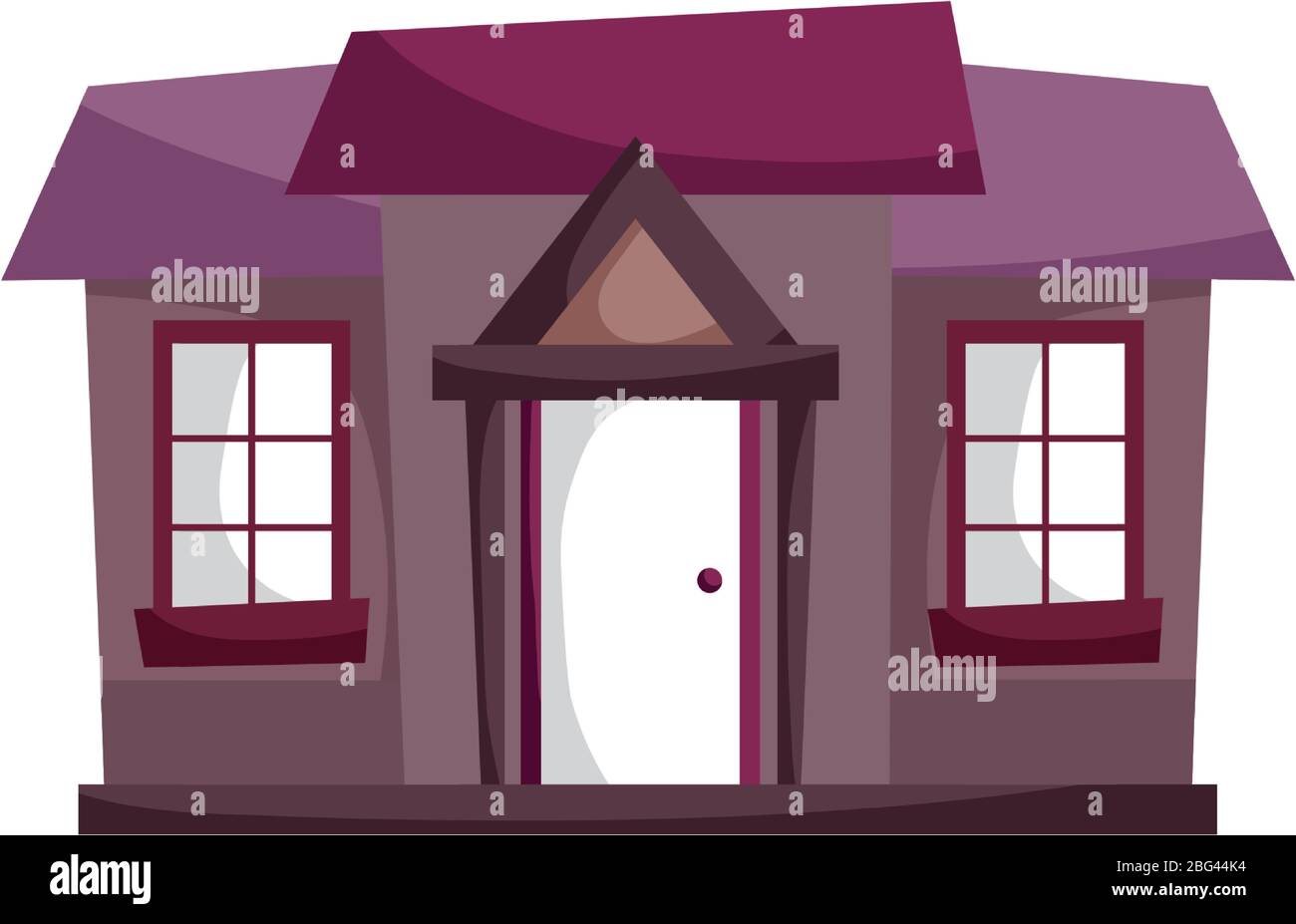 Real estate main entrance Stock Vector Images - Alamy