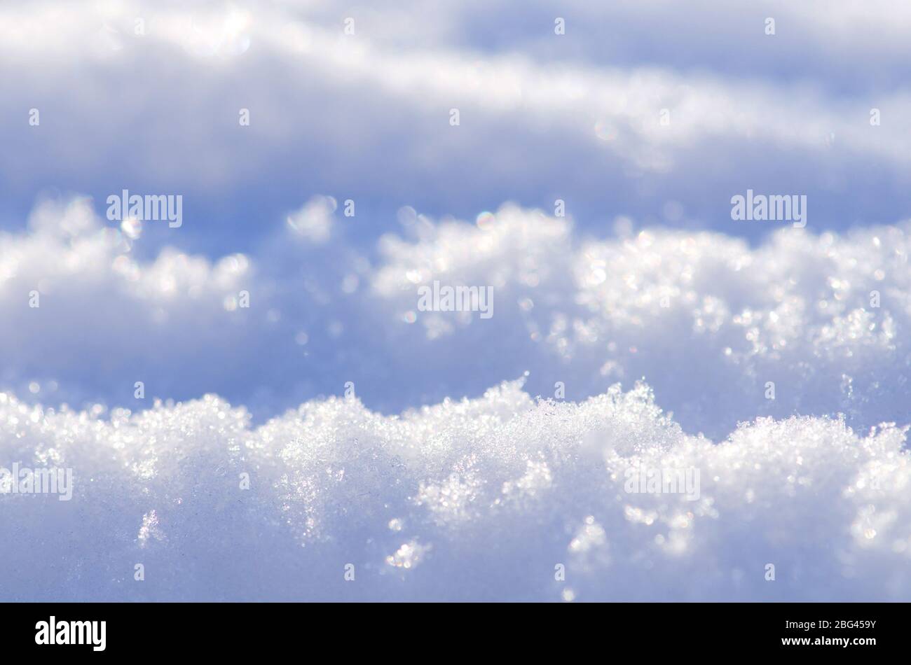 Snow texture in blue tone. Snowy nature winter background Stock Photo ...