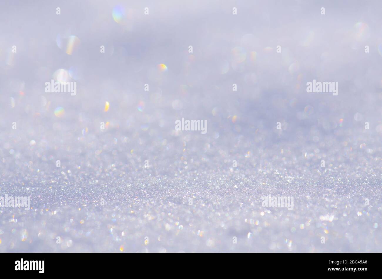 Soft sparkling snow texture background hi-res stock photography and images - Alamy