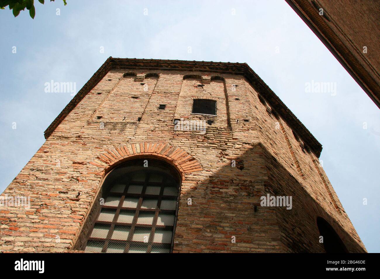 Italy. Ravenna. Baptistery of Neon. Religion building. Western Roman ...