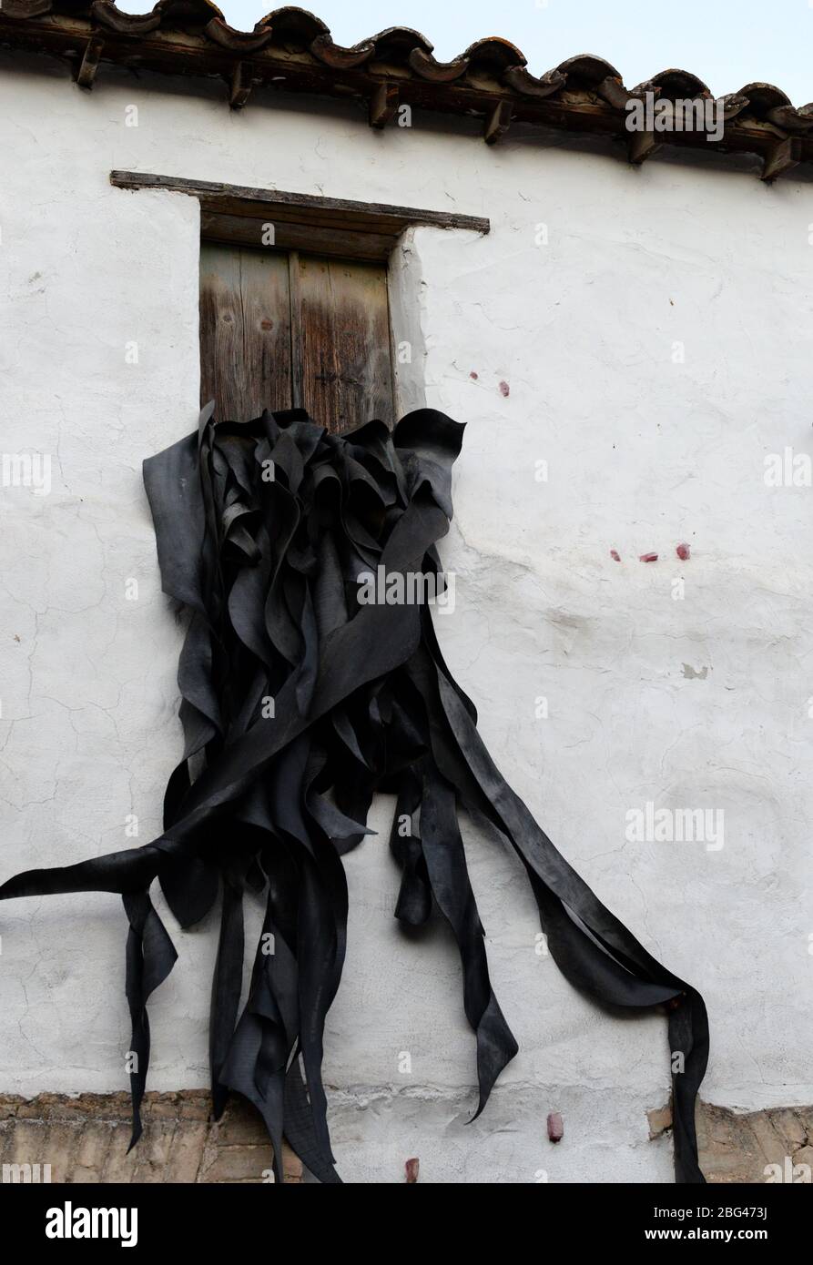 Walls in San Sperate Stock Photo - Alamy