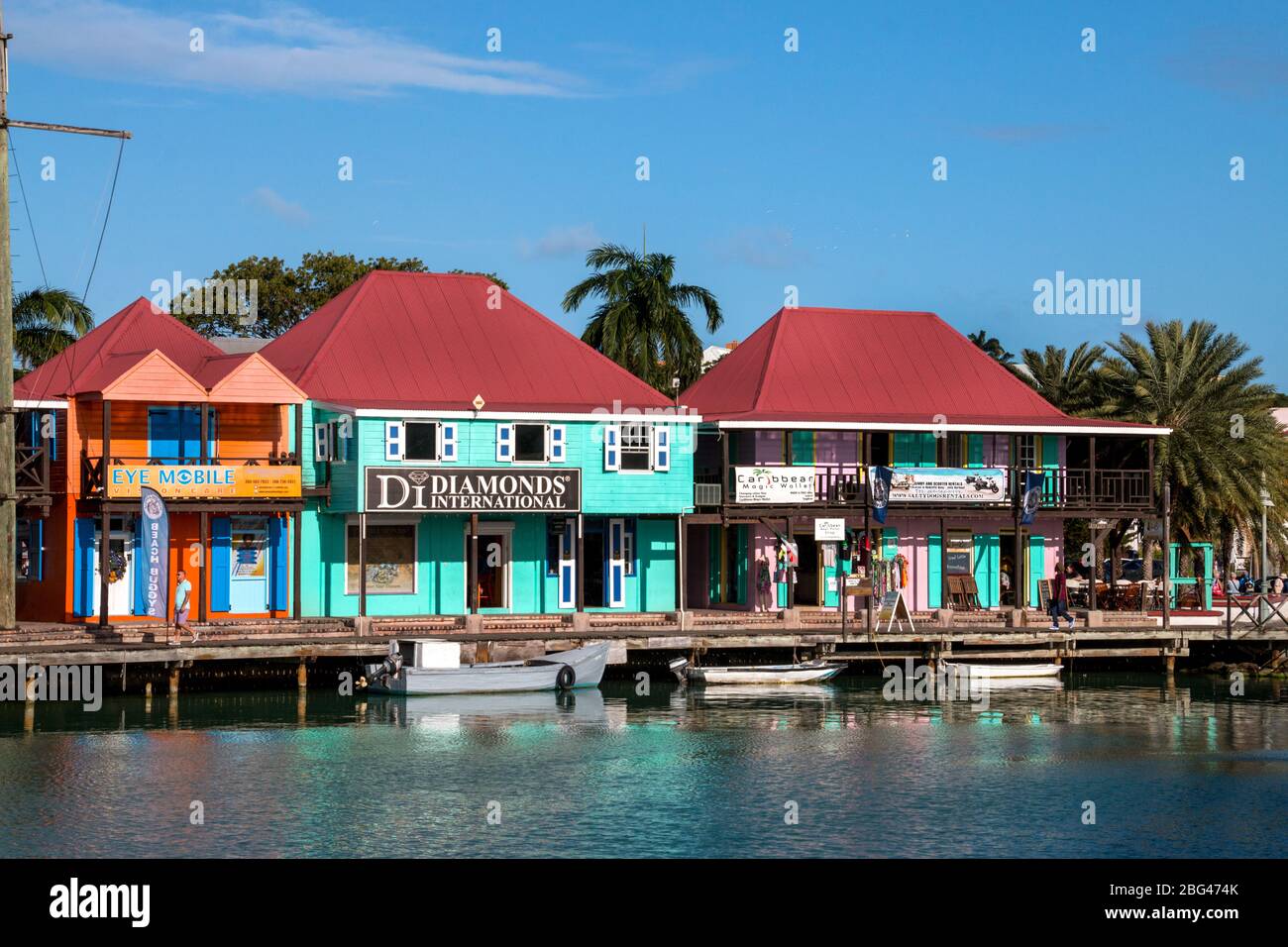 St johns antigua hi-res stock photography and images - Alamy