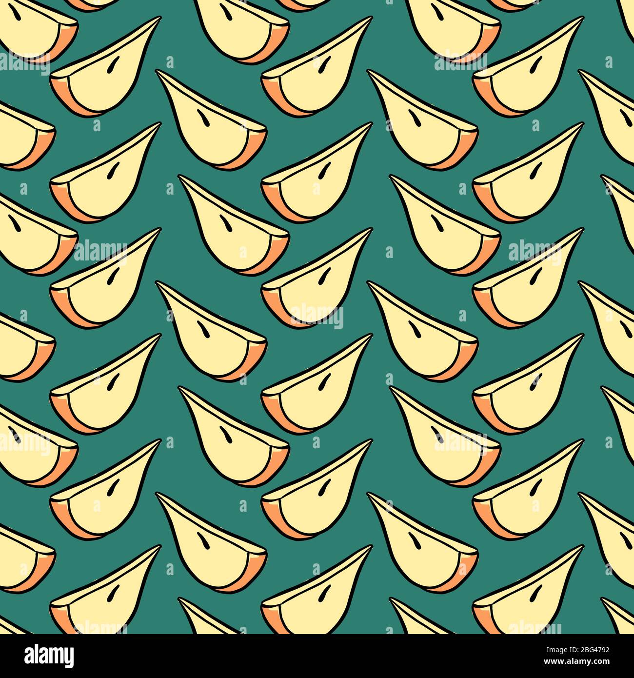 Ripe pears on background Stock Vector Images - Alamy