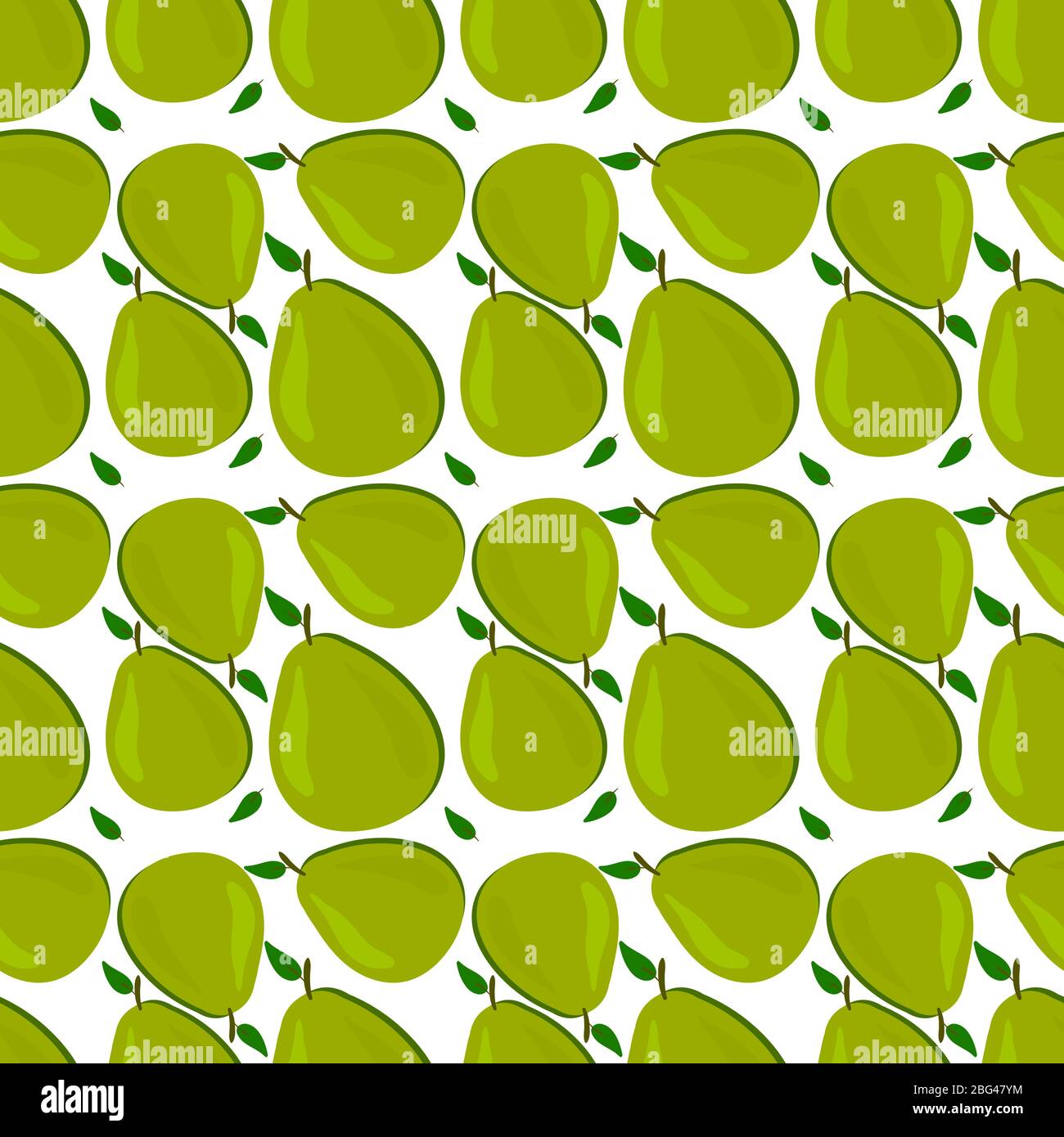 Guava wallpaper, illustration, vector on white background Stock Vector ...