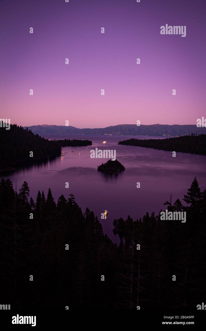 Aerial view of lake tahoe hi-res stock photography and images - Alamy