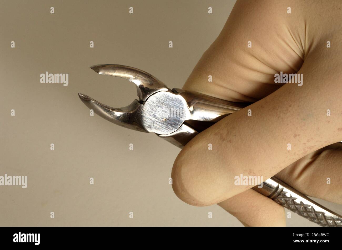 Close up of dental pliers Stock Photo - Alamy