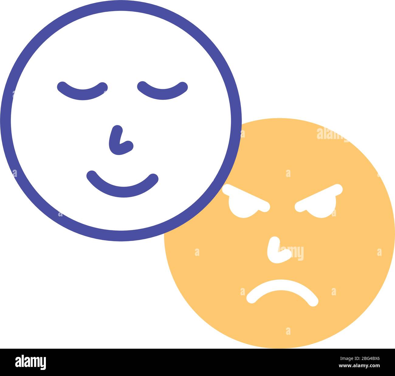 Emojis expressions people Stock Vector Images - Alamy