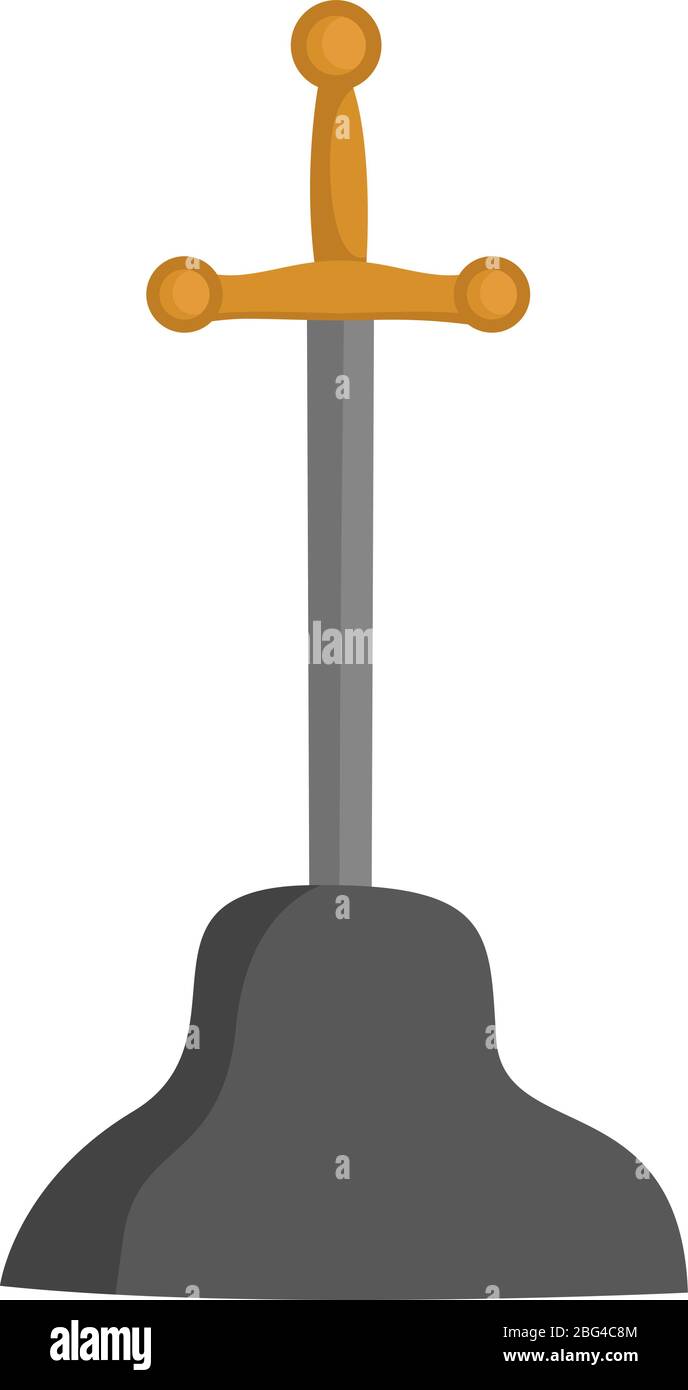 Medieval sword illustration vector Stock Vector Images - Alamy