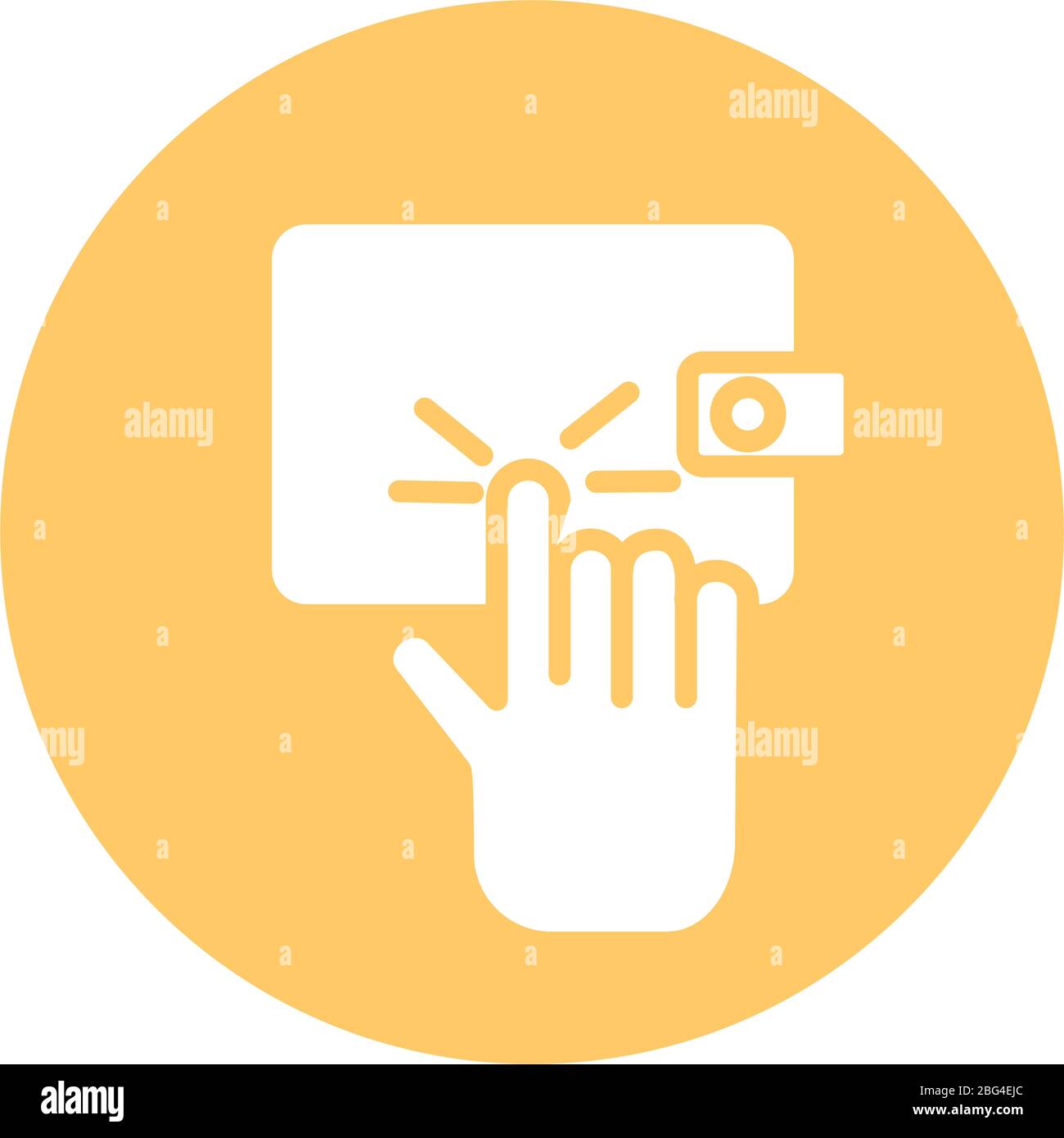 hand indexing wallet money block style icon Stock Vector Image & Art ...