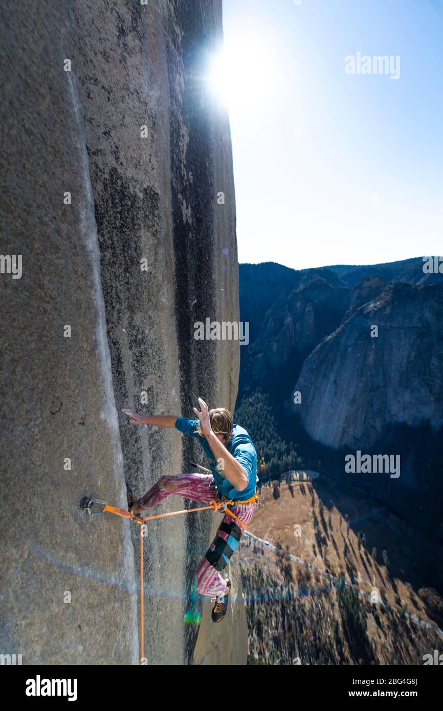 Big wall climbing hi-res stock photography and images - Alamy