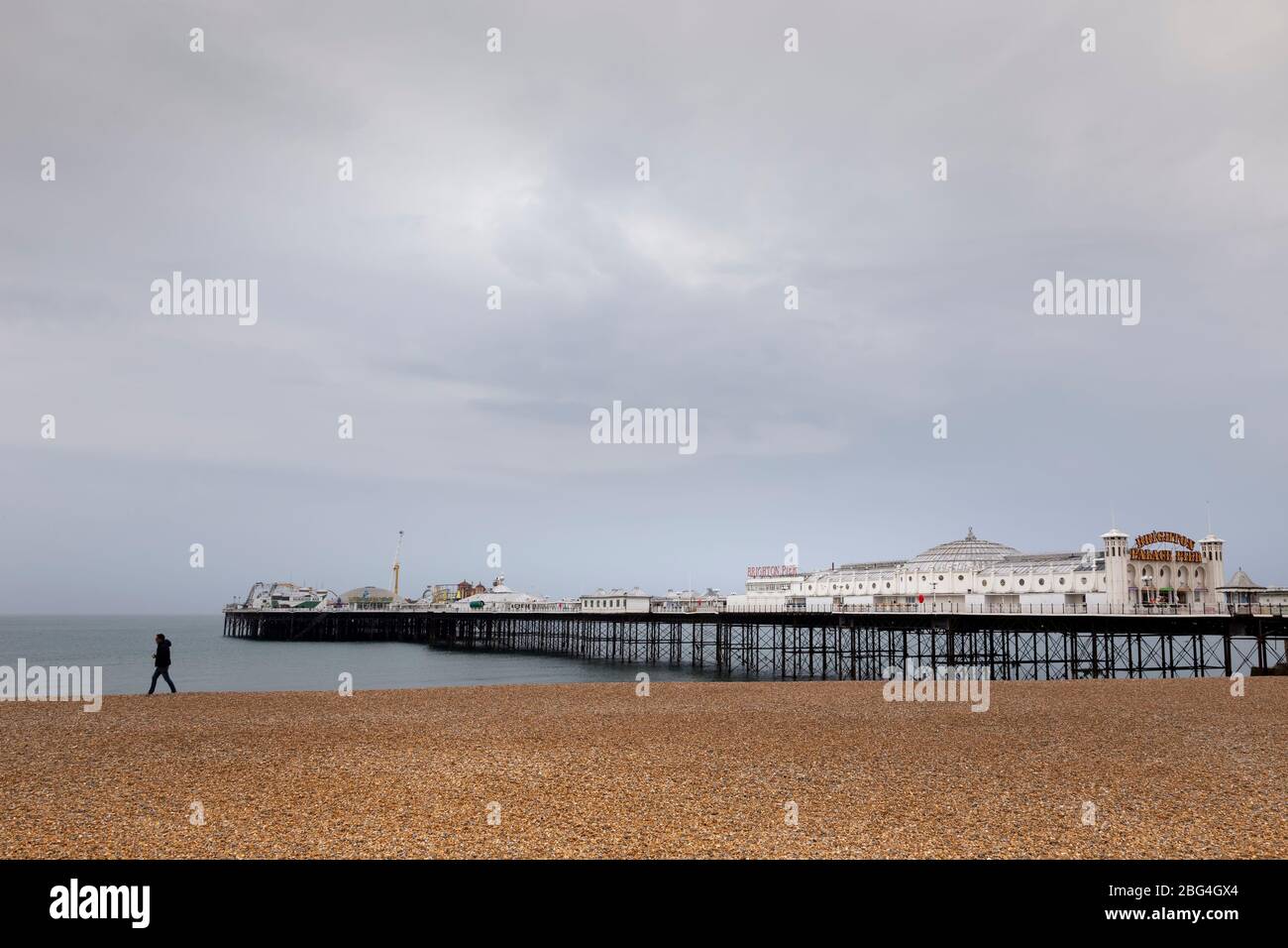 Brighton pier police hi-res stock photography and images - Alamy