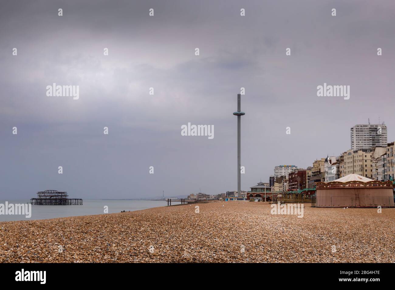 Brighton west pier 19 hi-res stock photography and images - Alamy