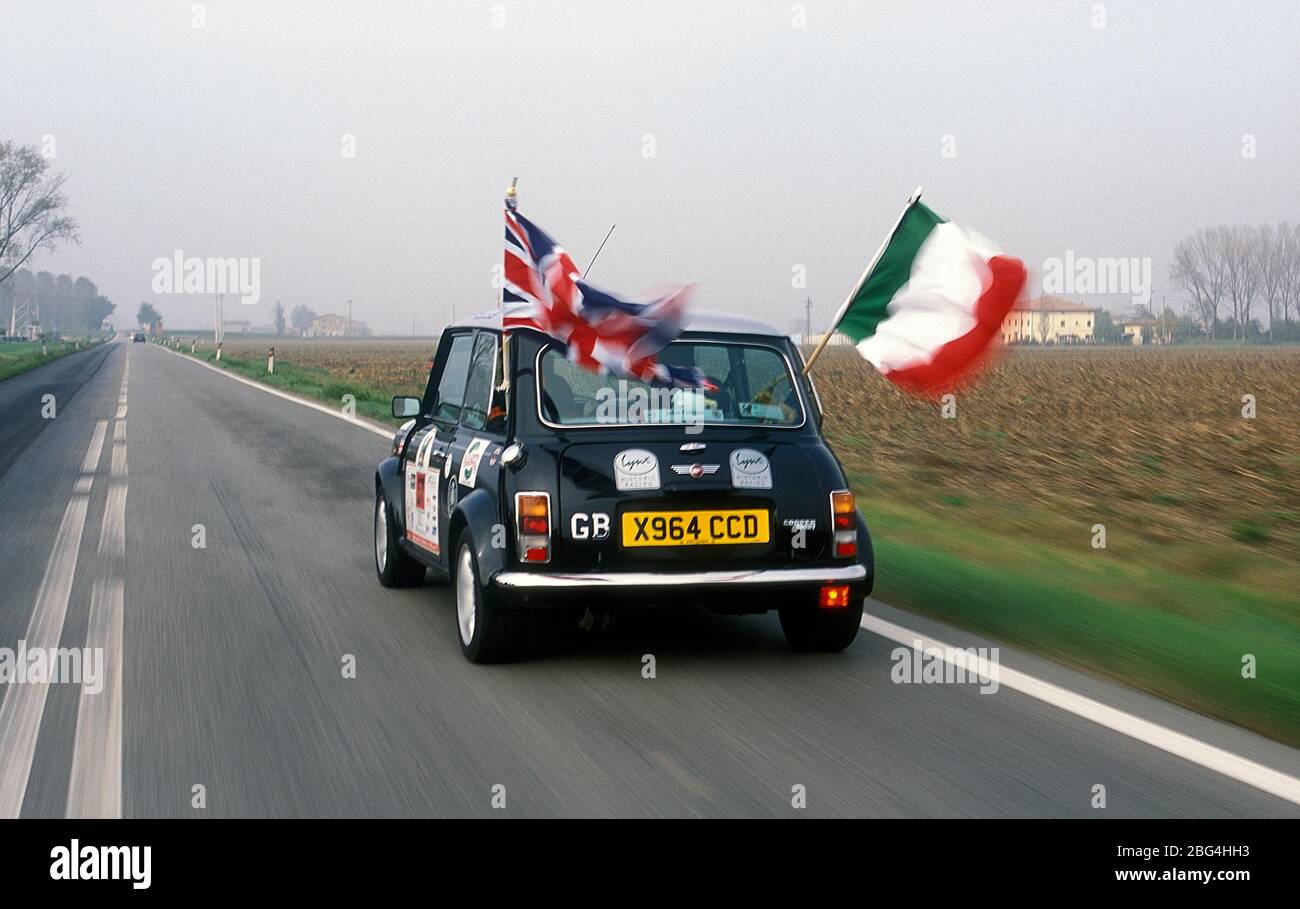 2002 The Italian Job Road Rally Stock Photo - Alamy