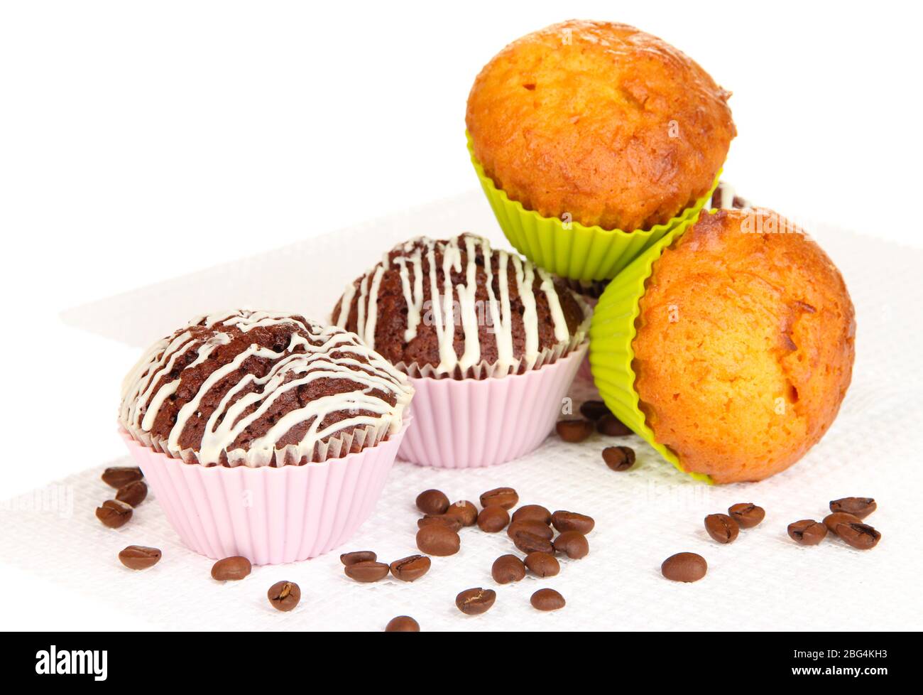 Sweet cupcakes close up Stock Photo - Alamy