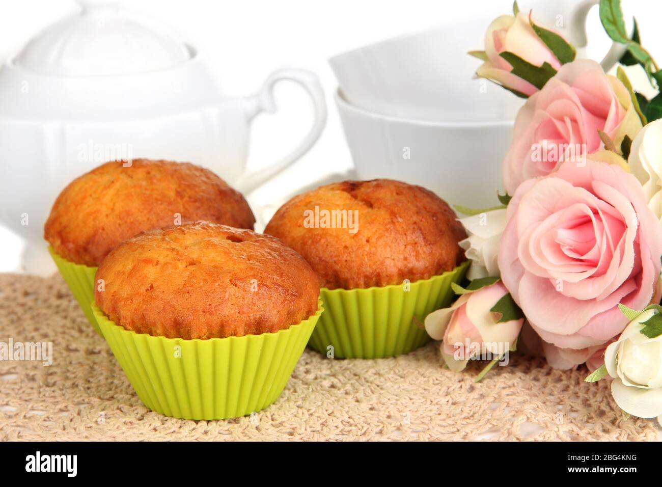 Sweet cupcakes close up Stock Photo - Alamy