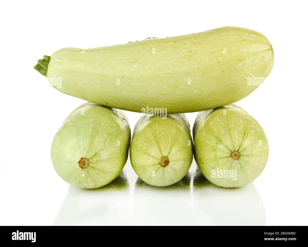 Fresh marrows, isolated on white Stock Photo - Alamy