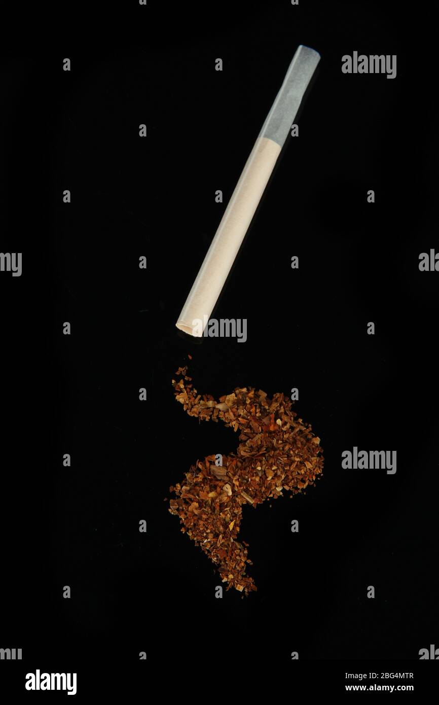 Hand rolled cigarette hi-res stock photography and images - Alamy