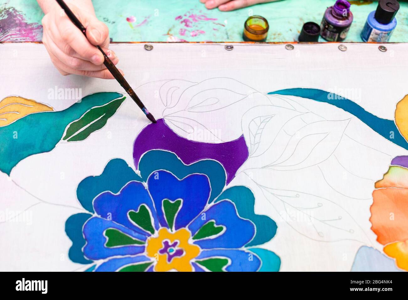 Draw batik hi-res stock photography and images - Alamy