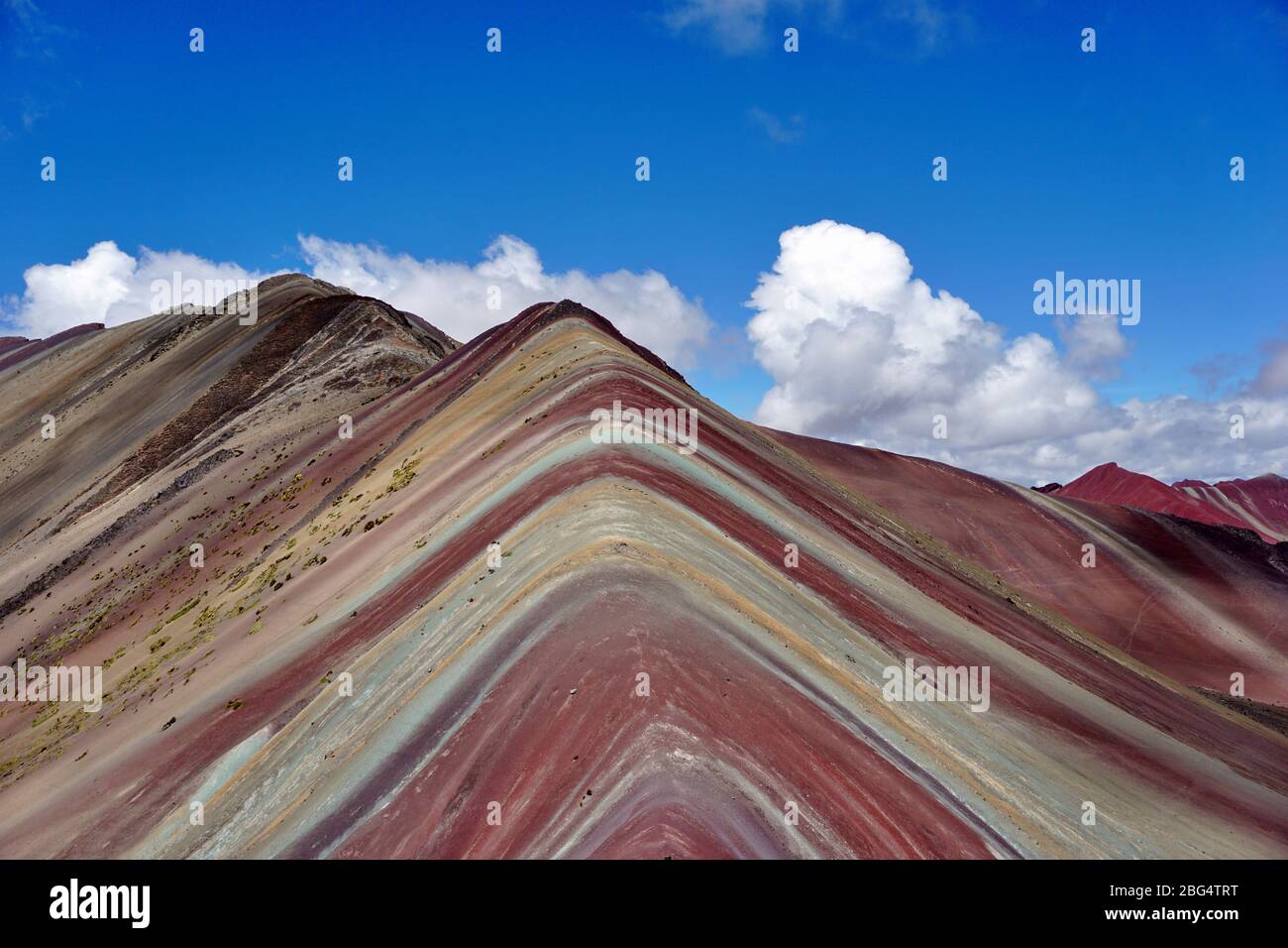 Clouds hill peak mountain peru hi-res stock photography and images - Alamy