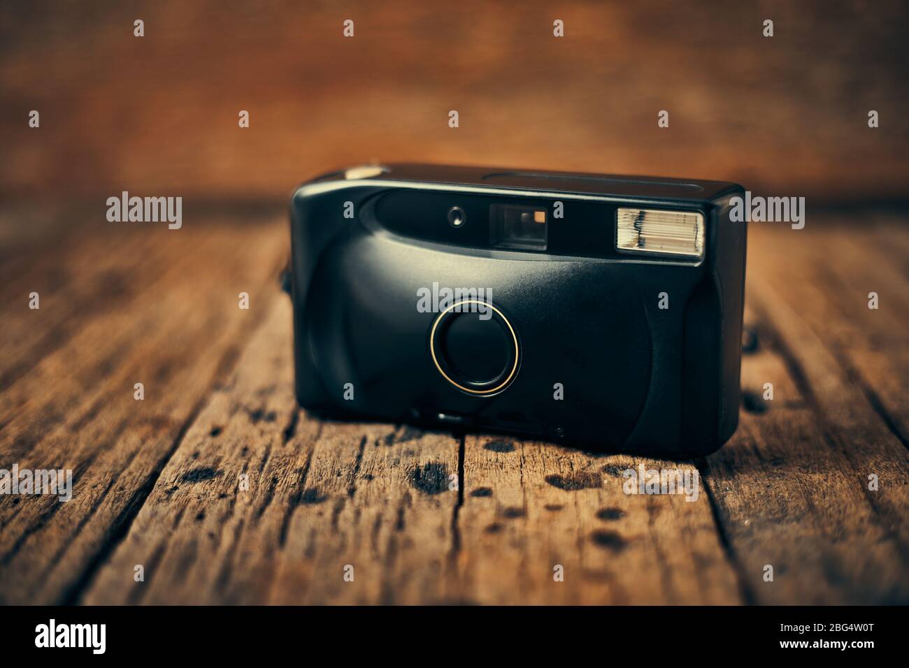 Old retro film camera on background Stock Photo - Alamy