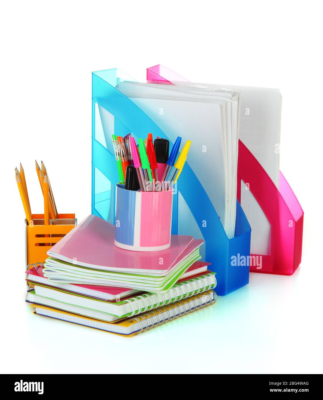 Bright office folders different hi-res stock photography and images - Alamy