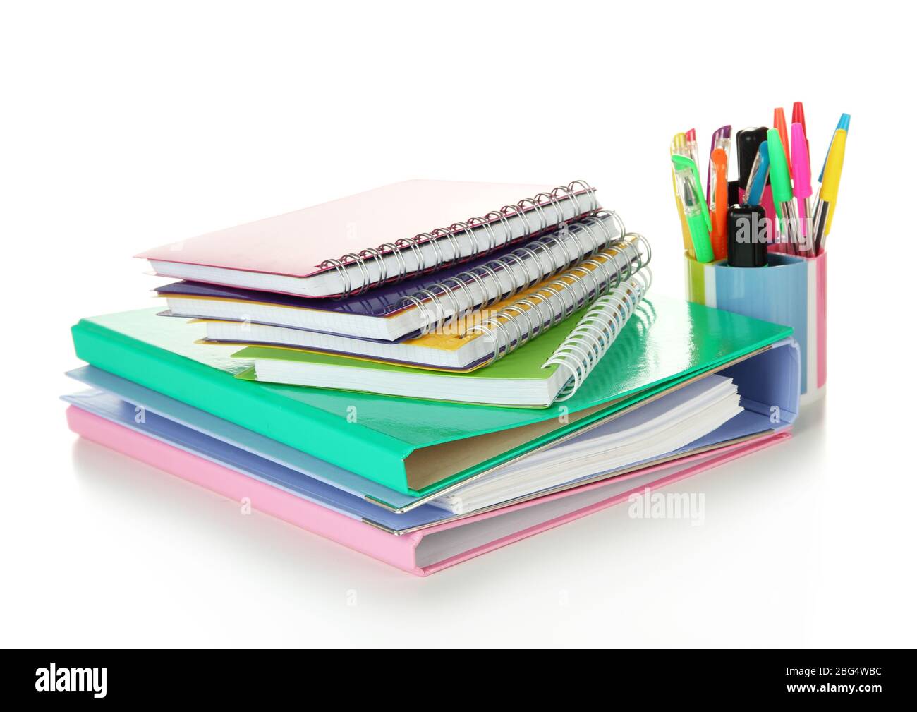 Bright office folders different hi-res stock photography and images - Alamy