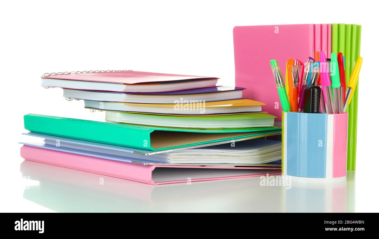 Bright office folders different hi-res stock photography and images - Alamy
