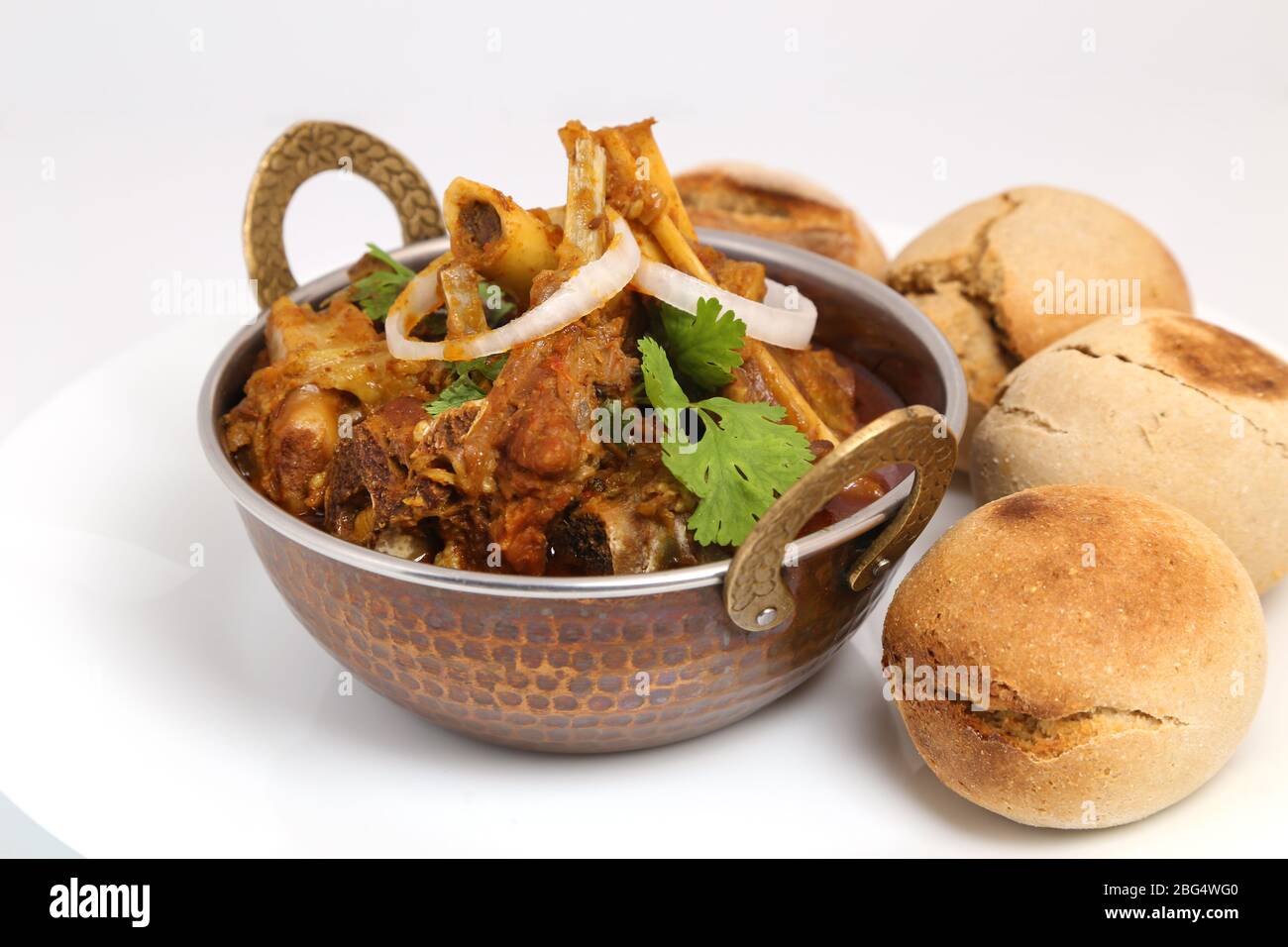 Indian style meat dish or mutton curry Stock Photo - Alamy