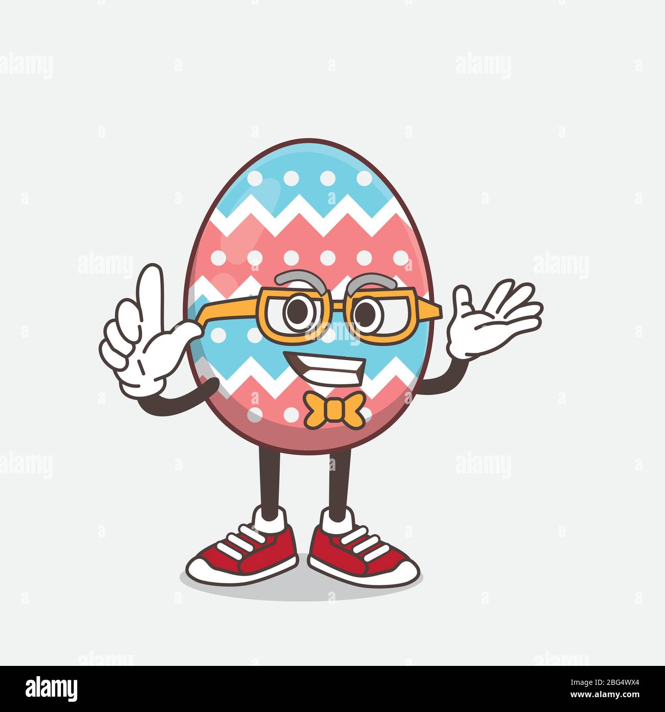 Illustration of Easter Egg Mascot Character Vector Stock Vector Image ...