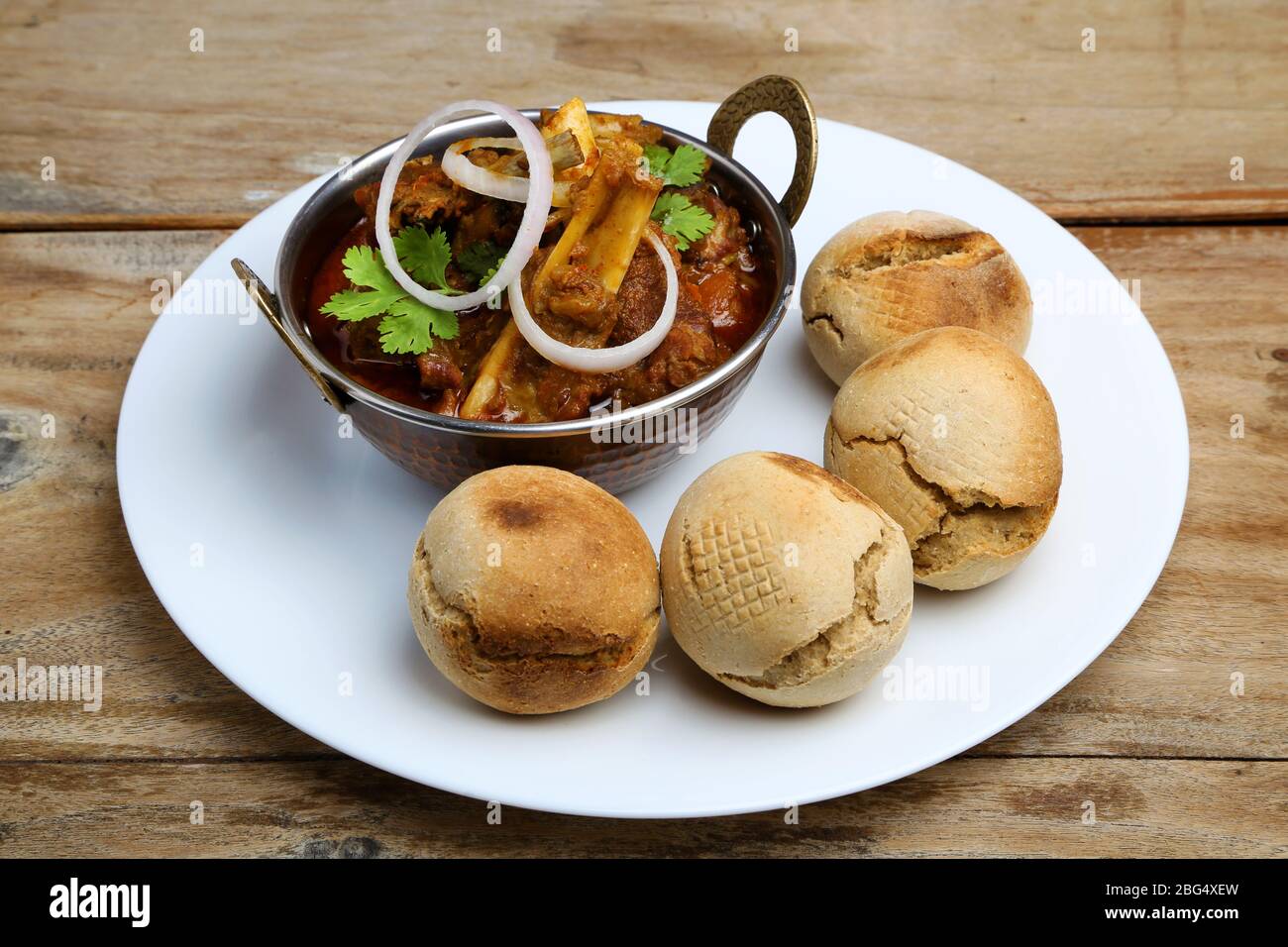 Indian style meat dish or mutton curry Stock Photo - Alamy