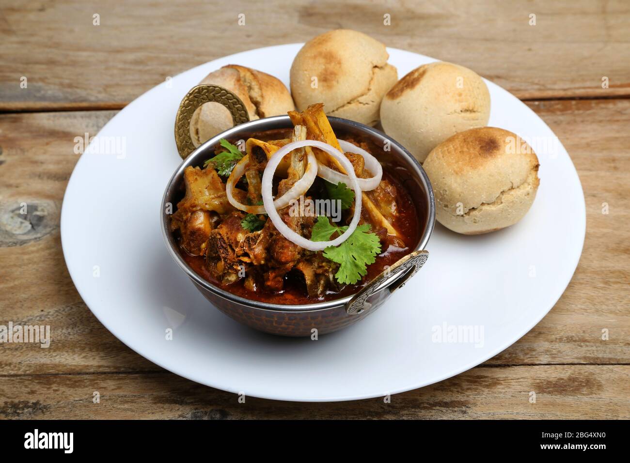 Indian style meat dish or mutton curry Stock Photo - Alamy